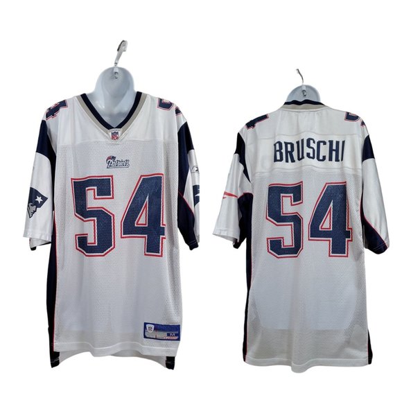 Reebok | Shirts | Reebok Nfl New England Patriots Jersey Bruschi 54 ...